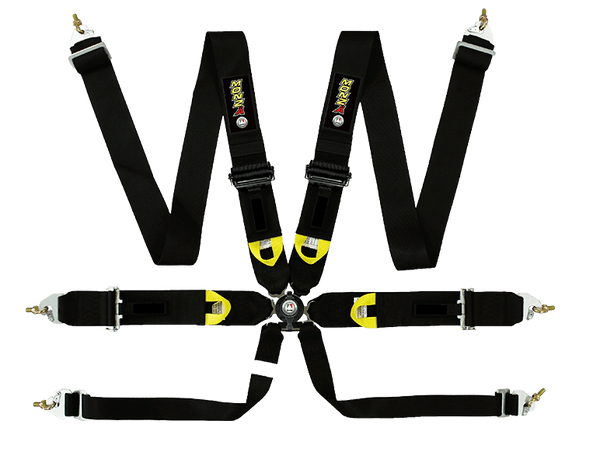 FIA 6 Point Race Harness 3" – LUXE Performance