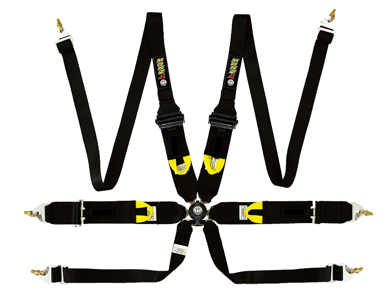 HANS Specific 6 Point FIA Race Harness – LUXE Performance
